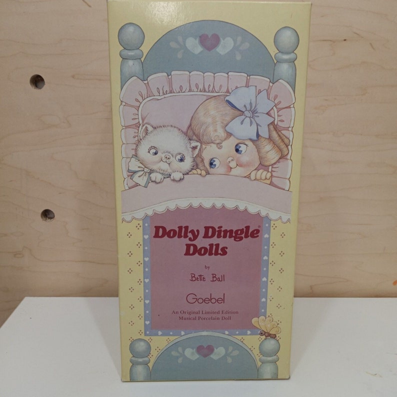 Vintage Goebel Dolly Dingle Porcelain Doll With Box - Etsy