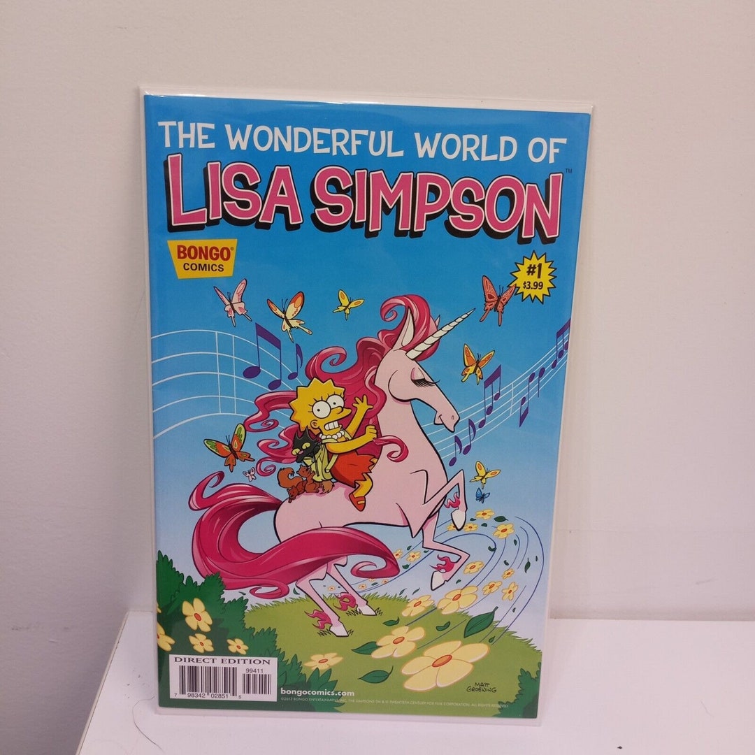 Fantastic the Wonderful World of Lisa Simpson Comic Book Bongo Comics ...