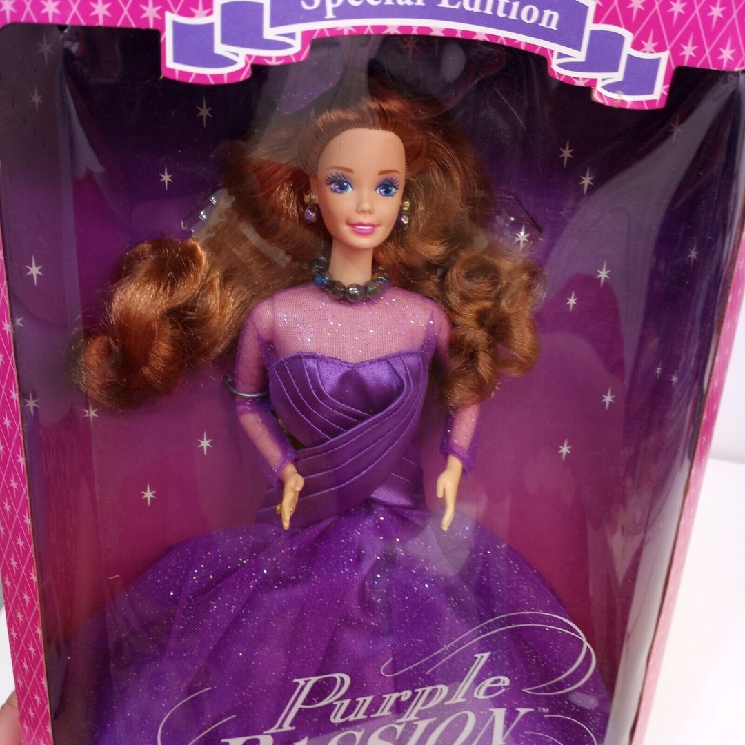 Vintage Purple Passion Barbie Doll Special Edition New in Box - Etsy
