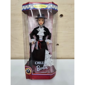 Vintage Chilean Barbie Dolls of World Collector Edition 1997 - Etsy