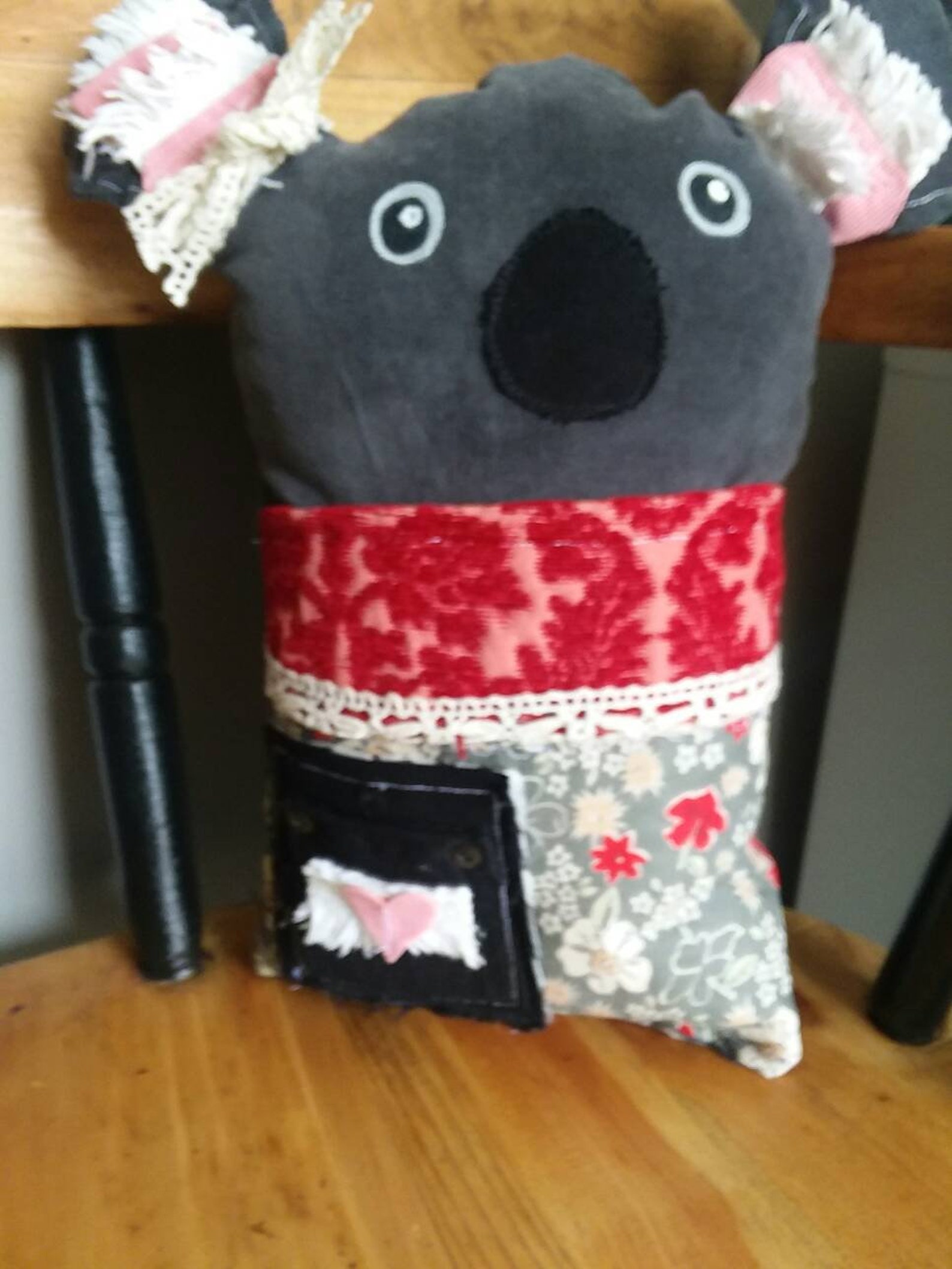 Christmas or Birthday Present. Upcycled Stuffed Koala BEAR. - Etsy