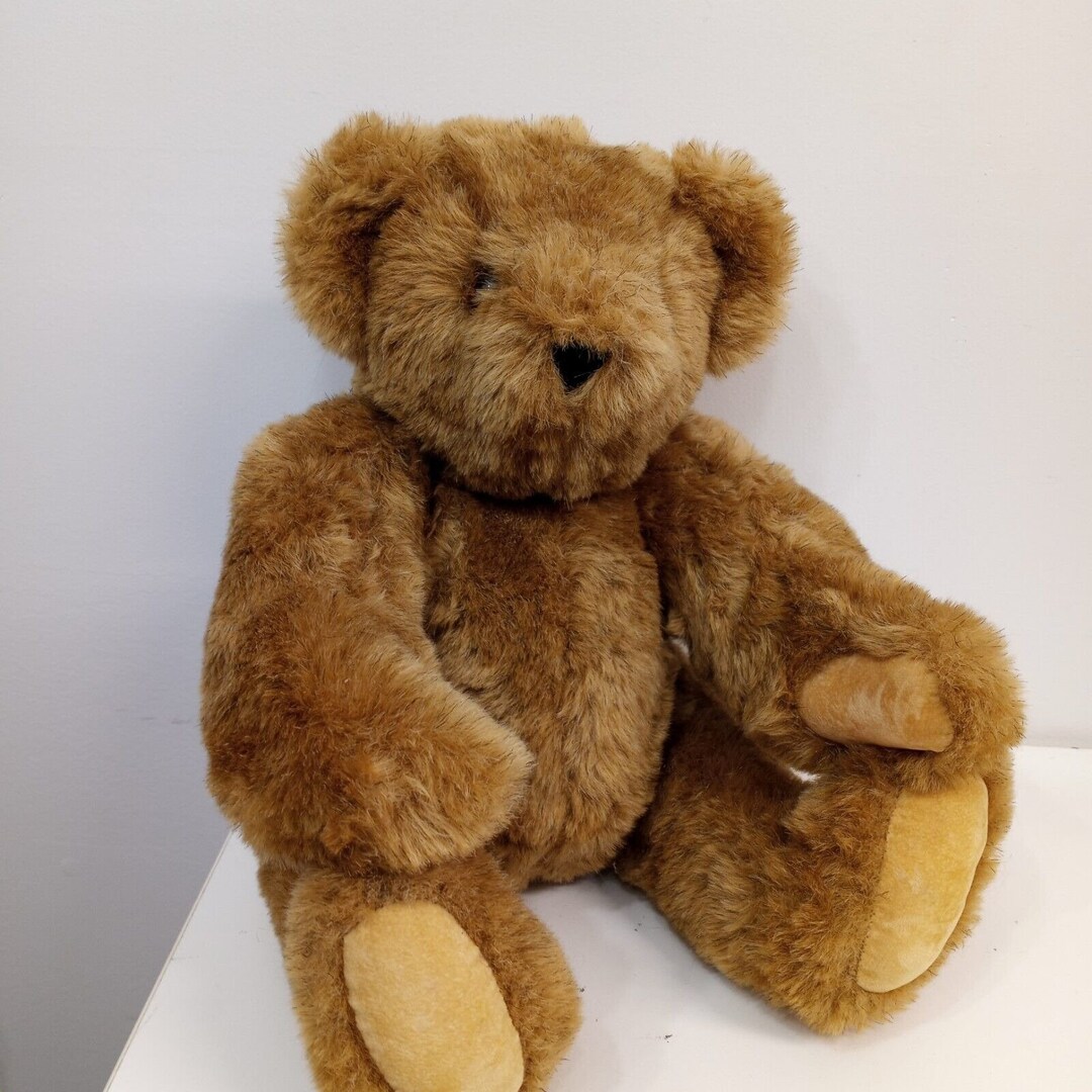 Beautiful Vermont Teddy Bear Christmas Baby Shower Gift. Jointed Bears ...