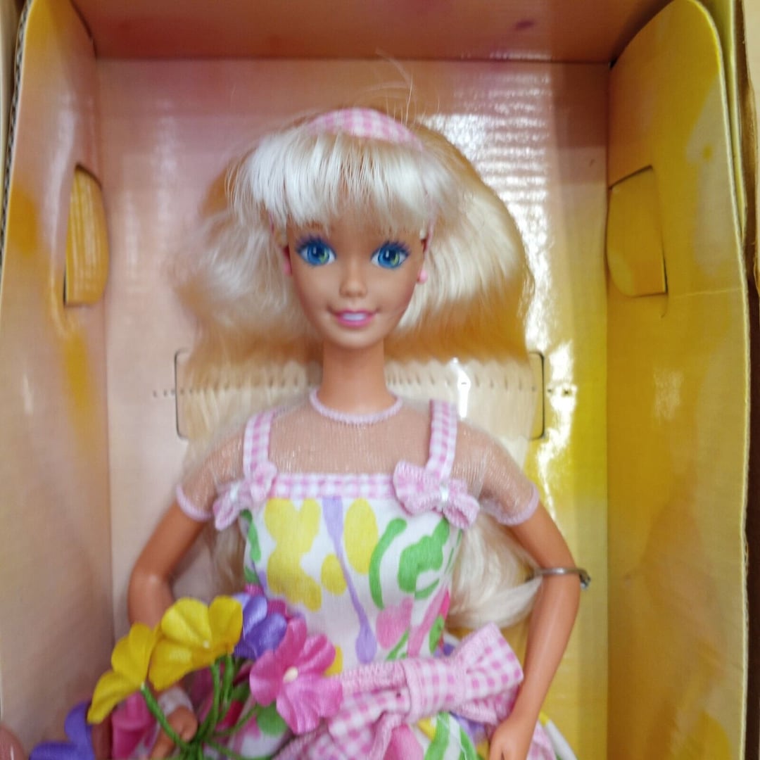 Beautiful Spring Petals Barbie Doll in Box. Collectible Avon Toy. - Etsy