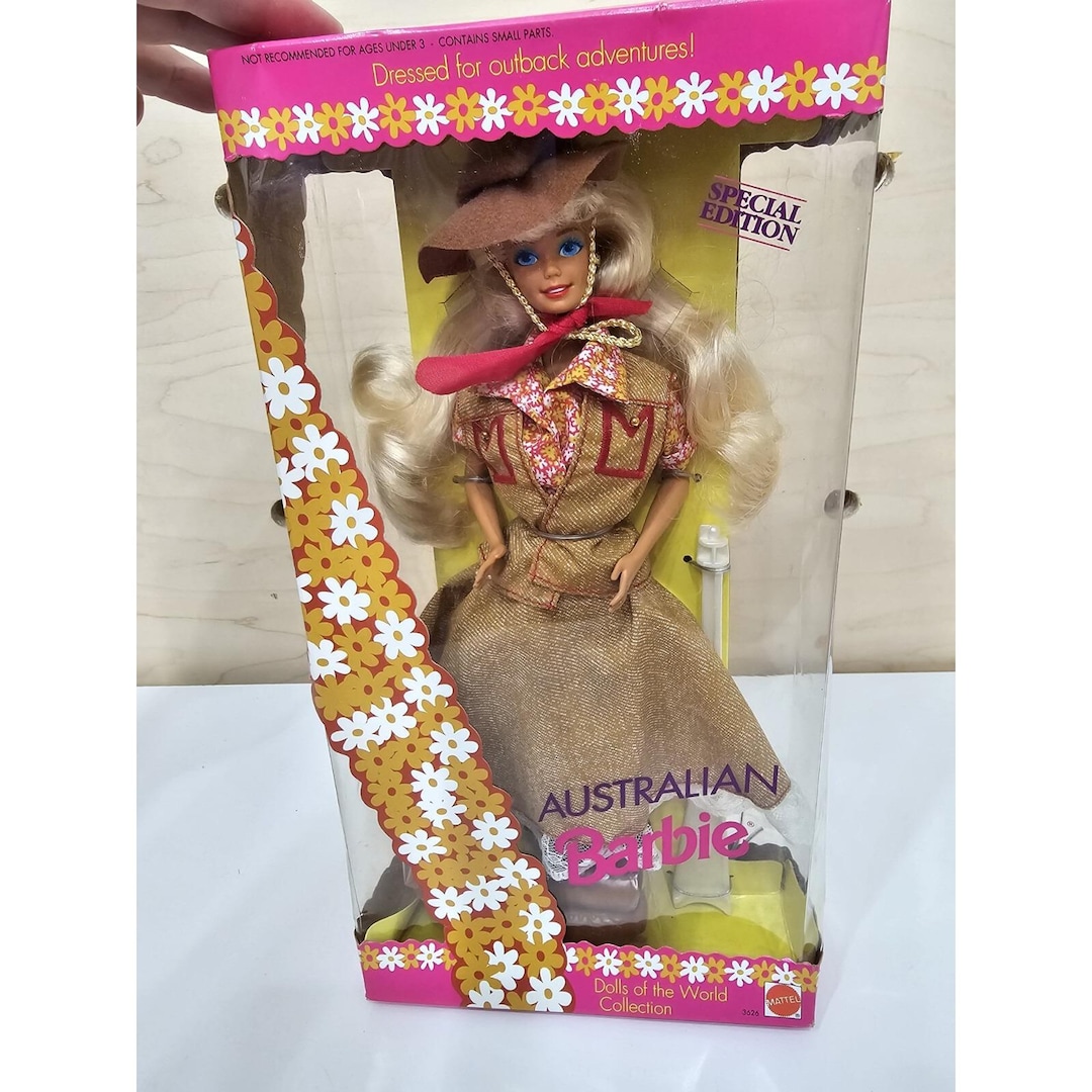 Beautiful Vintage Australian Barbie Doll. Dolls of the World Collection ...