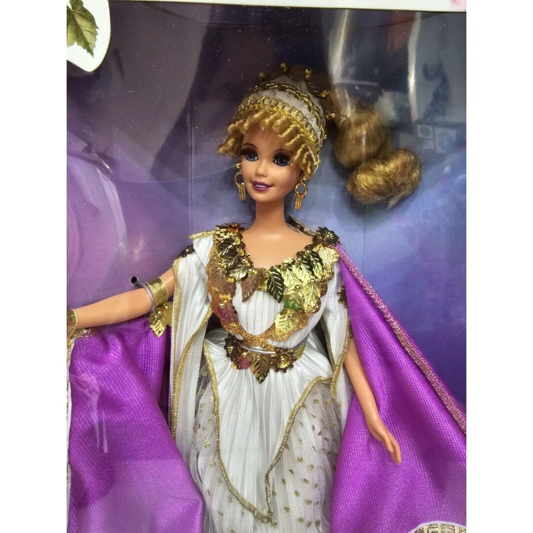 Vintage Grecian Goddes Barbie Doll in Box Mattel Collector Edition New ...