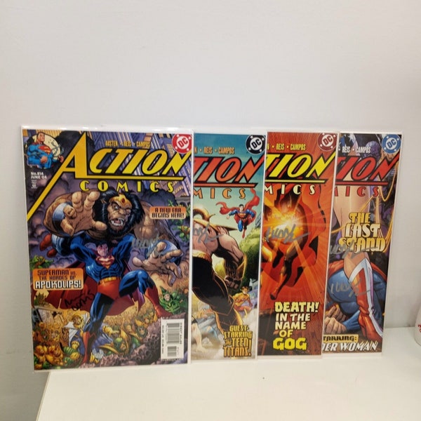Signed Comic Books - Etsy