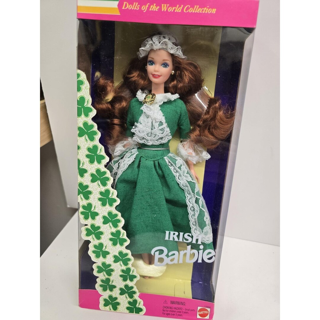 Vintage Irish Barbie Dolls of the World Collectible Toy - Etsy
