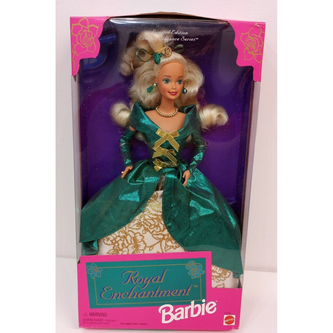 Vintage Royal Enchantment Barbie Doll in Box - Etsy