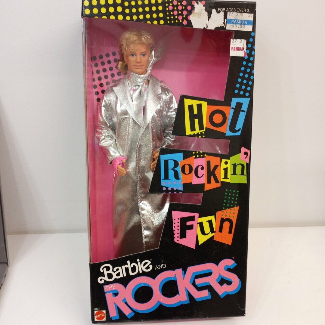 Vintage Hot Rockin' Ken Doll Barbie and the Rockers. Mattel - Etsy