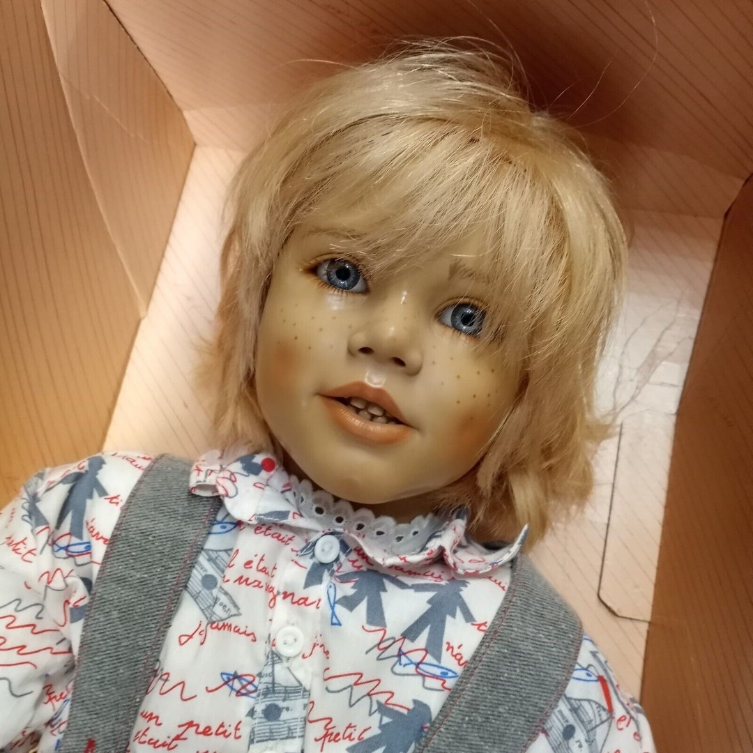 Vintage Annette Himstedt Vinyl Kasimir Doll Puppen Kinder - Etsy