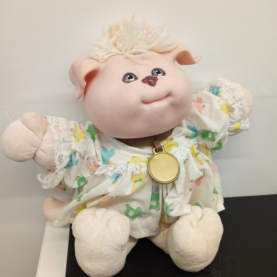 Vintage Cabbage Patch Kids Koosa Pet. Cat With Outfit. 1983 - Etsy