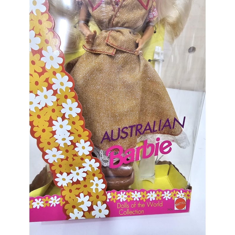 Beautiful Vintage Australian Barbie Doll. Dolls of the World Collection ...
