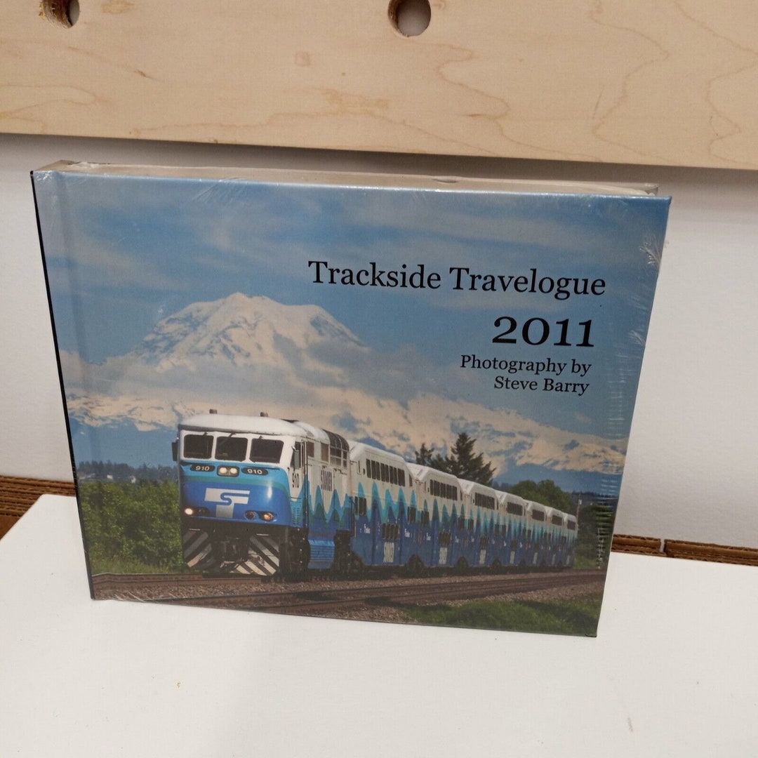Steve Barry Trackside Travelogue Hardcover Book NEW in SHRINK WRAP ...