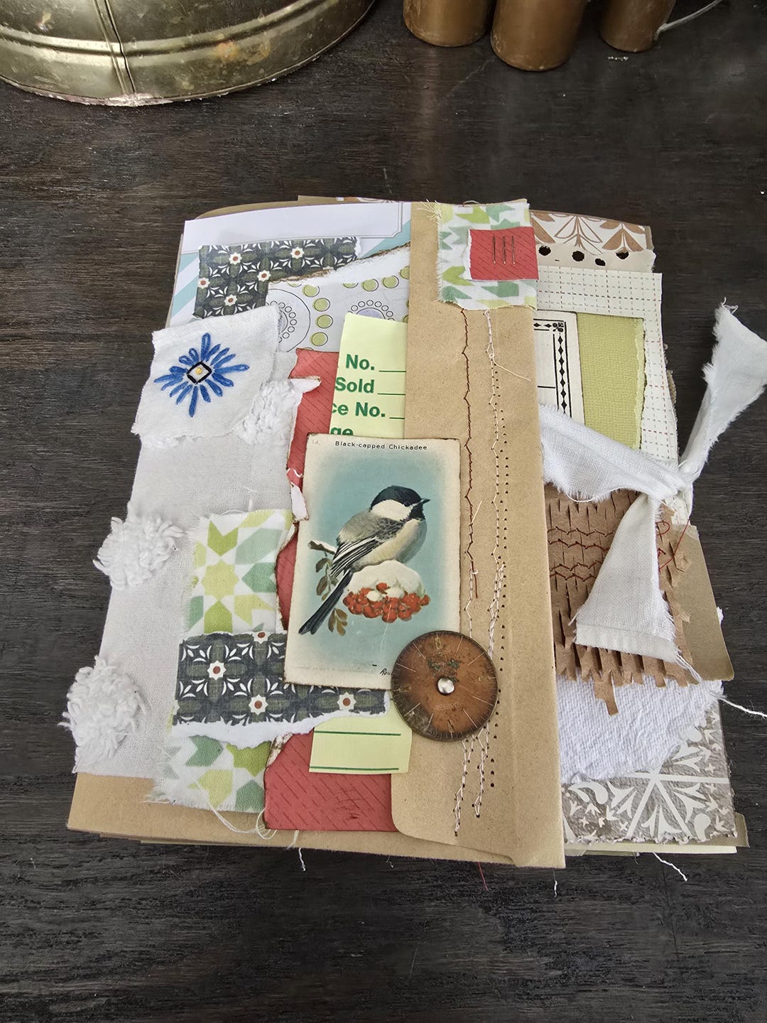 Beautiful Handmade BIRD THEME Junk Journal or Scrapbook Made With ...