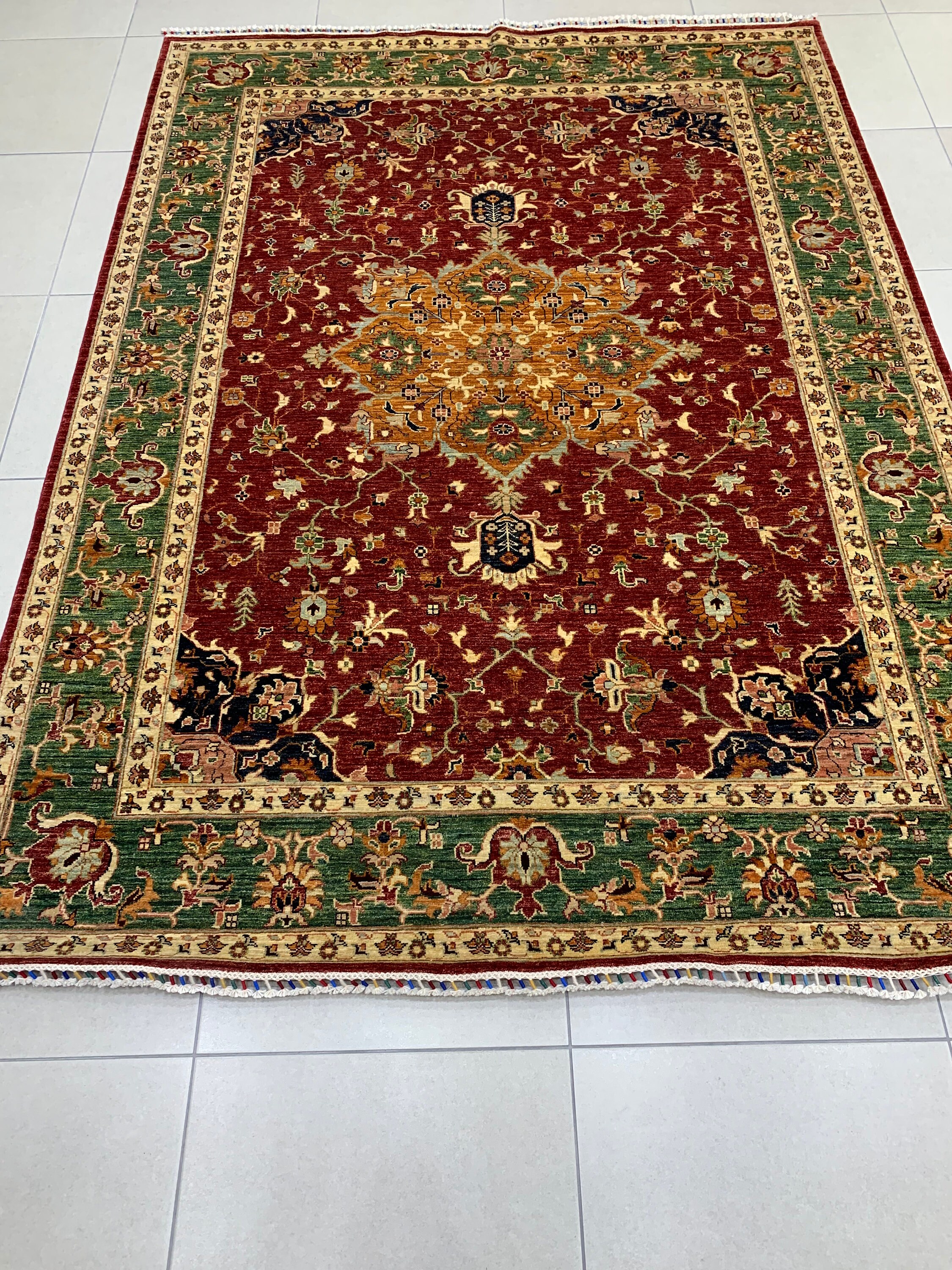 Handmade Vegetable Dyed Ousak Rug ,handmade Turkish Rug,oriantel Rug ...