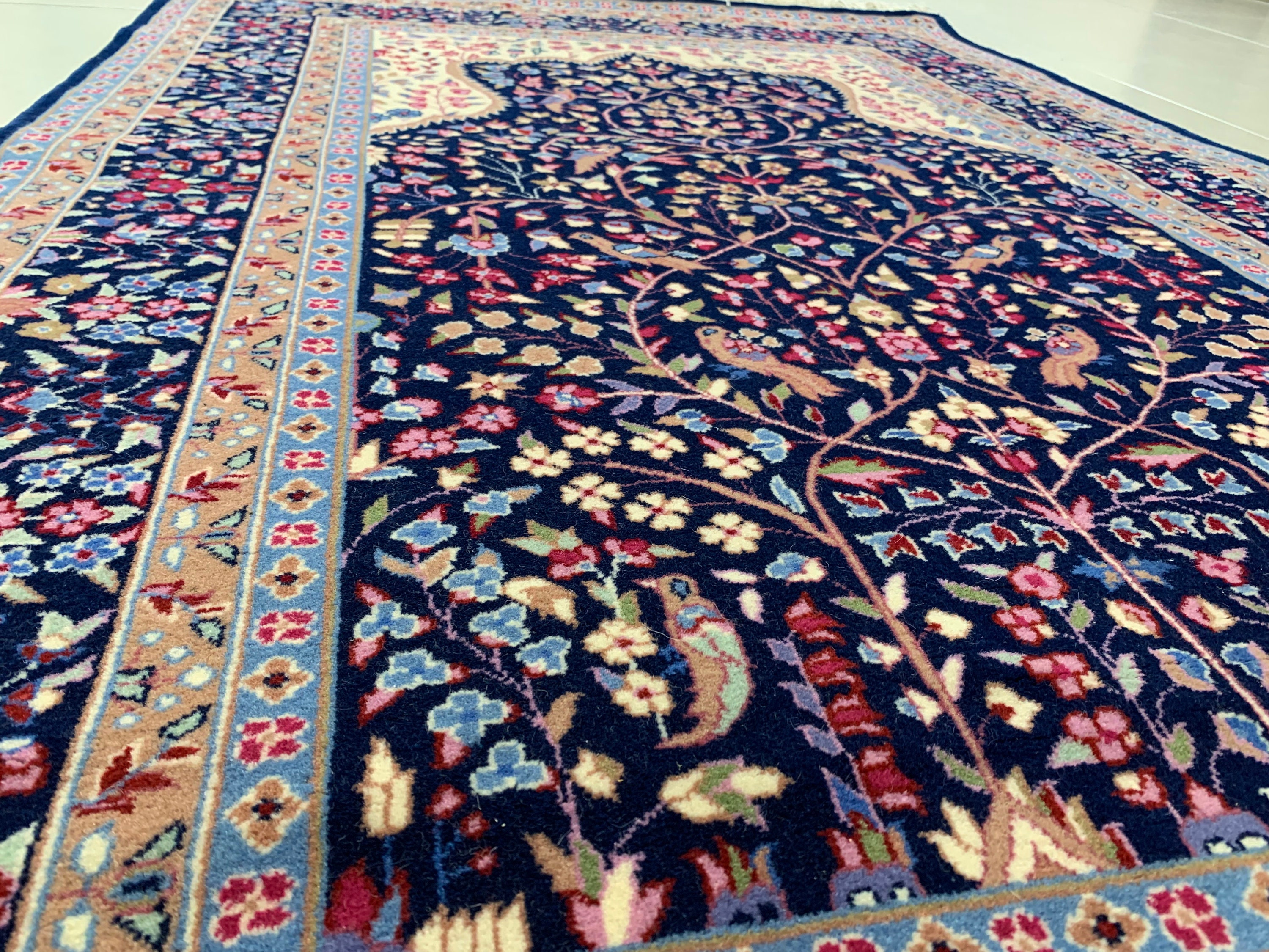 Handmade Merino Wool Tree of Life Rug,turkish Rug,handmade Rug,tree of ...