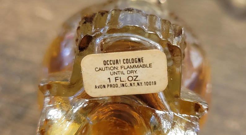 Vintage Avon Occur! Pumpkin Coach Cologne Decanter 3/4 Full - 1970s - Etsy