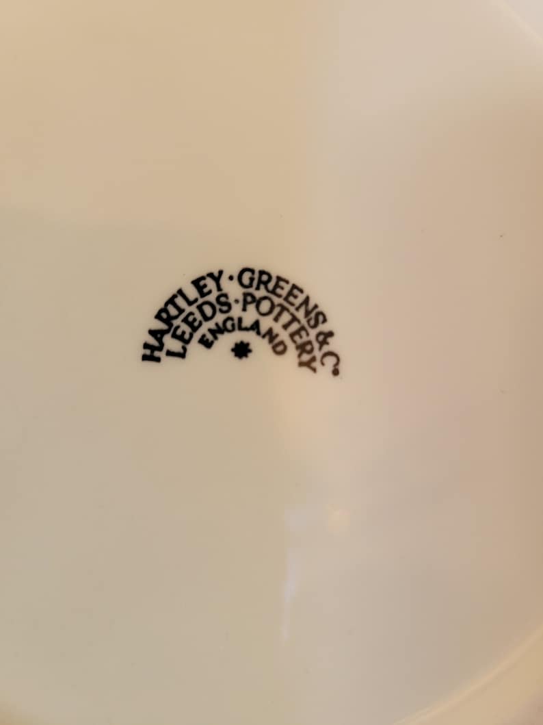 Vintage Hartley Greens & Leeds Pottery England Lidded Potpourri Dish - Etsy