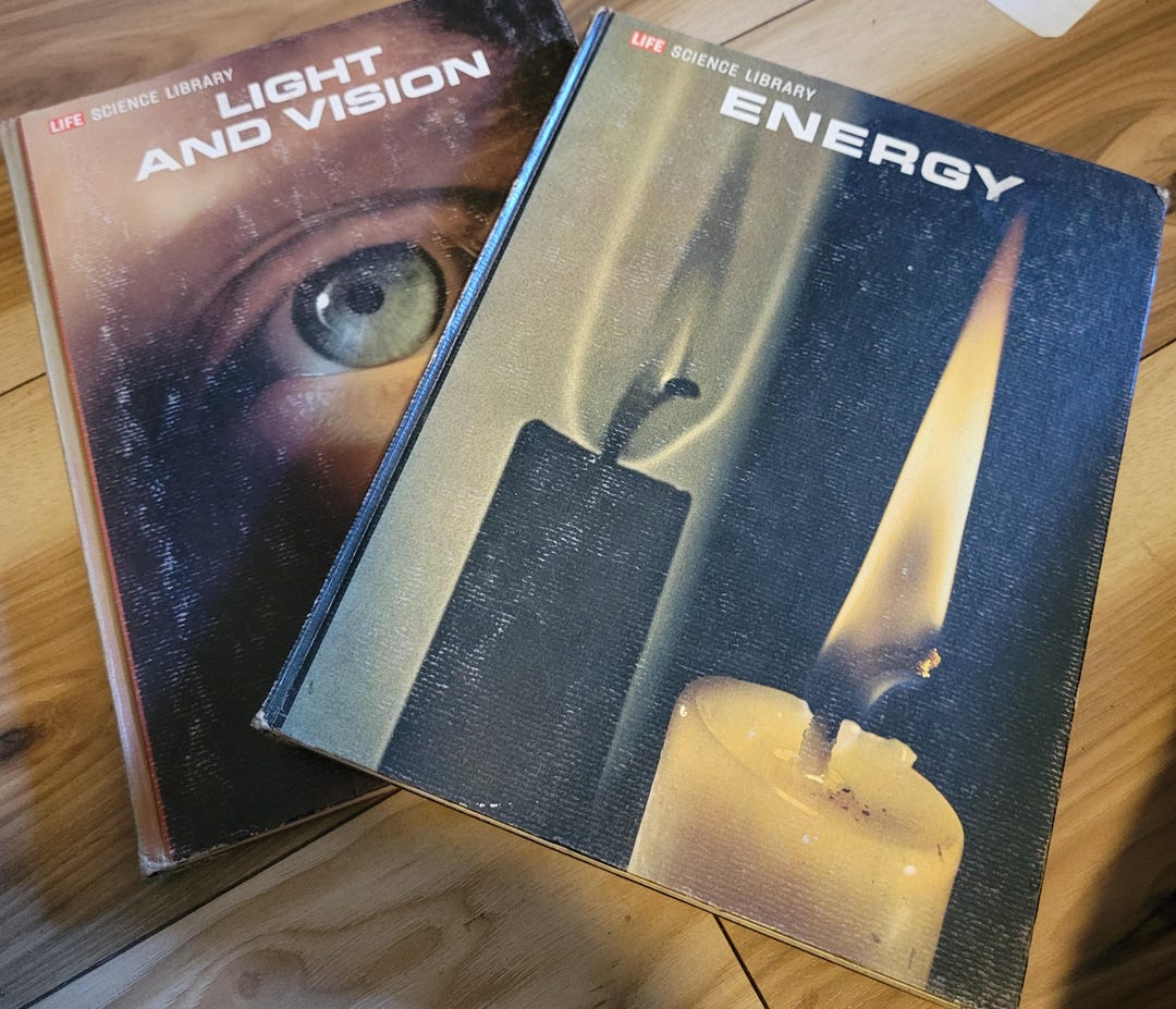 1966 Light and Vision & 1963 Energy Life Science Library Books - Etsy