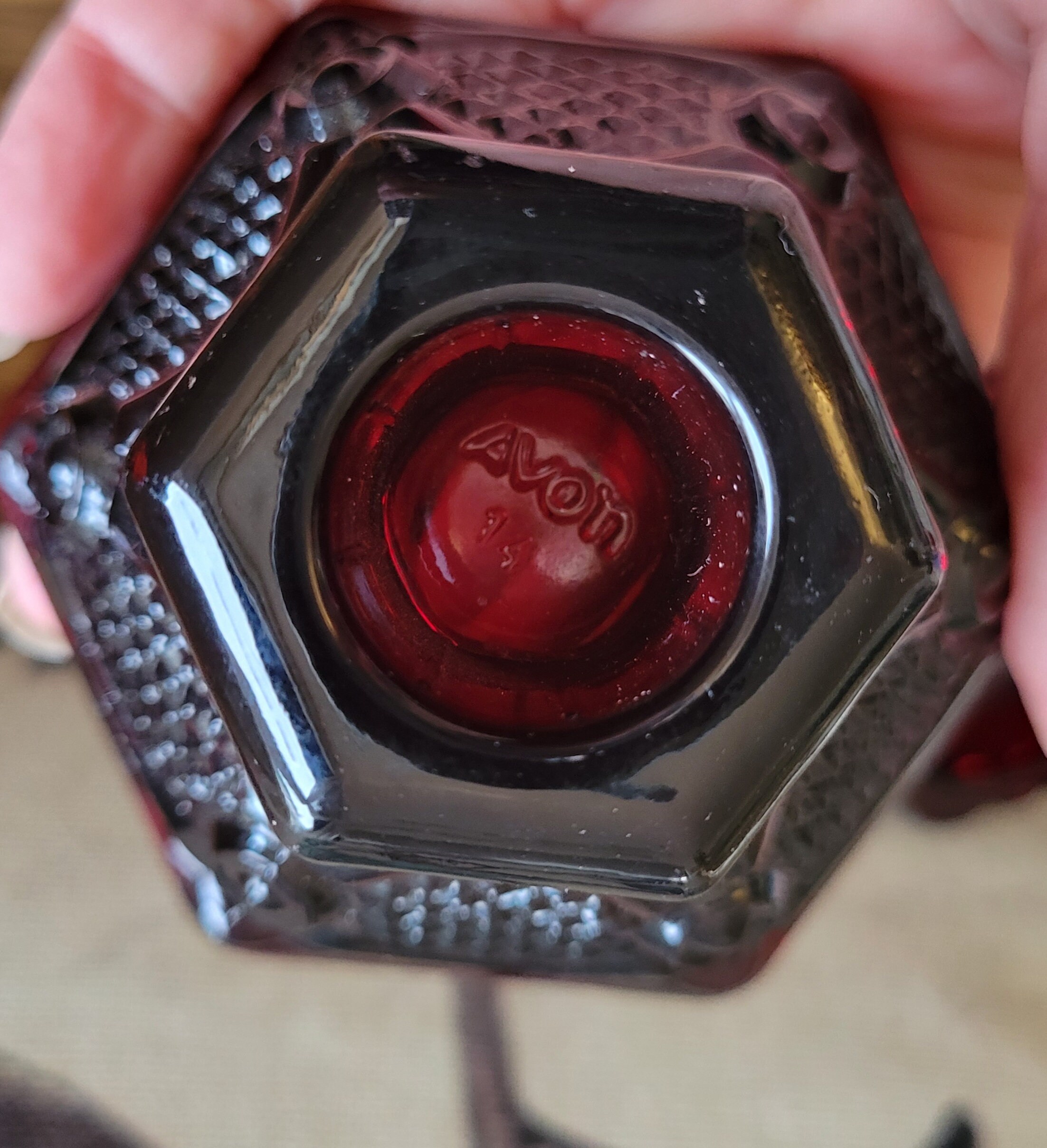 Vintage Avon 1876 Cape Cod Ruby Candy Dish and Sugar Bowl - Etsy