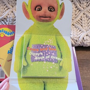 Teletubbies Four Fold-out Board Books From Dipsy, Tinky Winky, Laa Laa ...