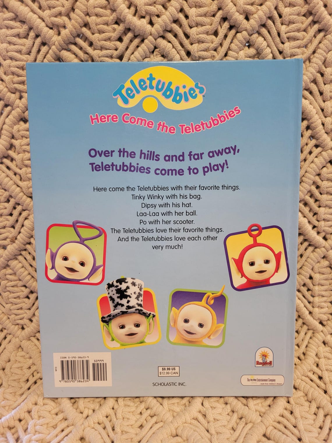 Here Come the Teletubbies Hardcover Book Excellent Condition Vintage ...