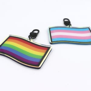 Pride Flag Charms Dead by Daylight Keychains - Etsy