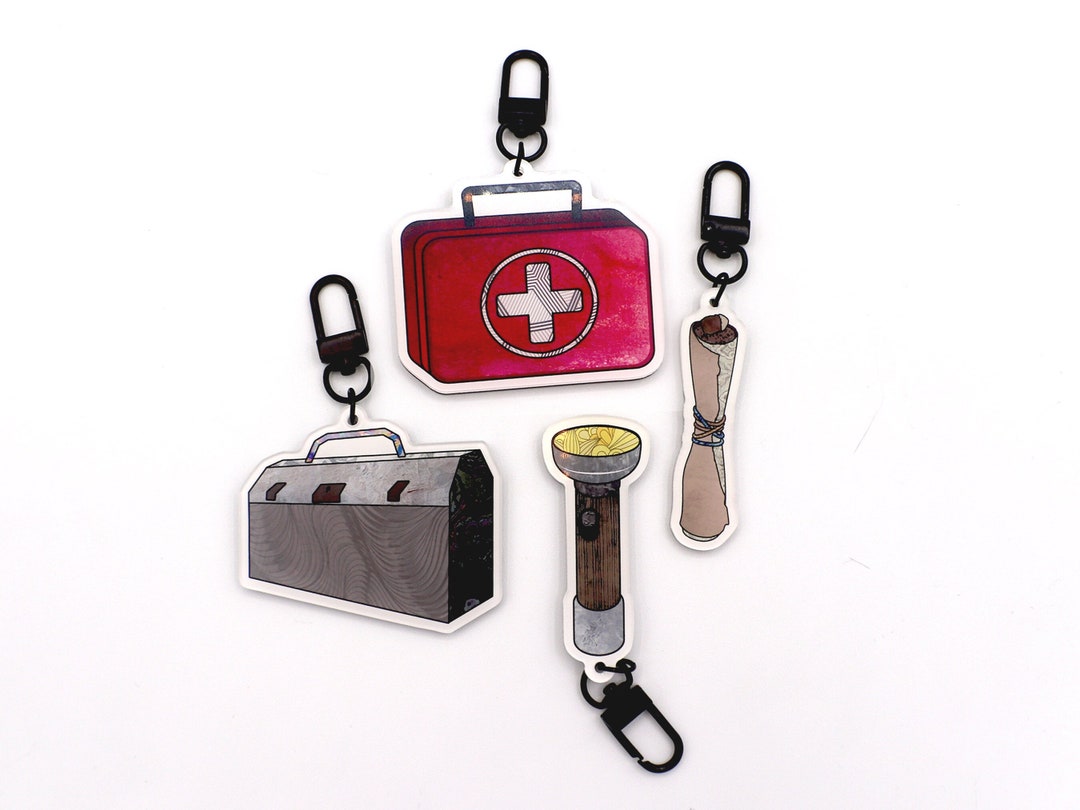 Tools for the Trial | Solid Acrylic Charms | Dead by Daylight Keychains ...