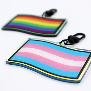 Pride Flag Charms Dead by Daylight Keychains - Etsy