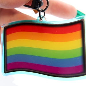 Pride Flag Charms Dead by Daylight Keychains - Etsy