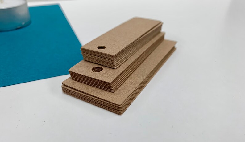 Blank KRAFT Gift Tags Rectangle 3 Sizes Hang Tags | Etsy UK