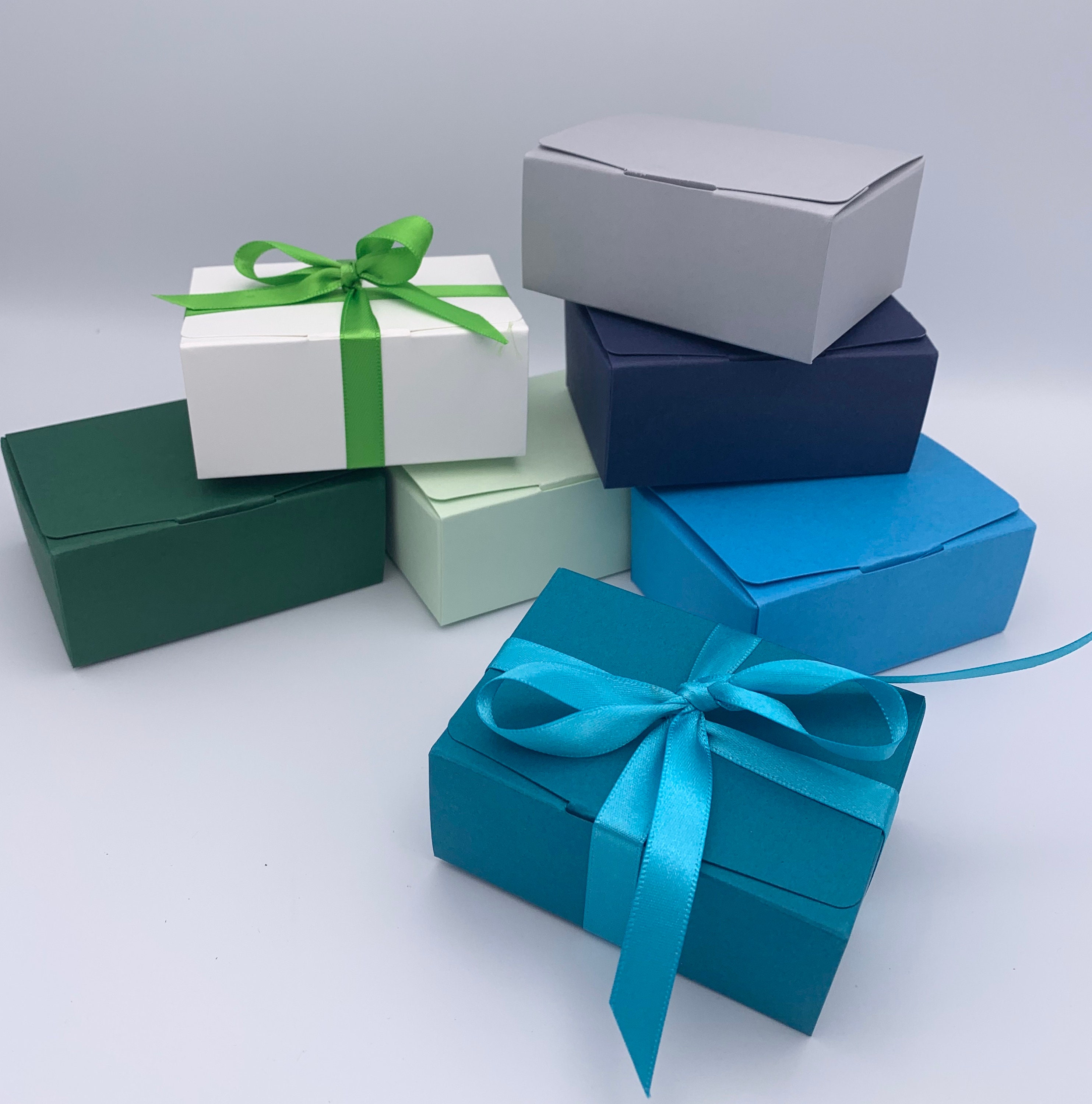 10 X SMALL RECTANGLE Gift Boxes Size 8.5cm X 6 X 3.5cm - Etsy UK