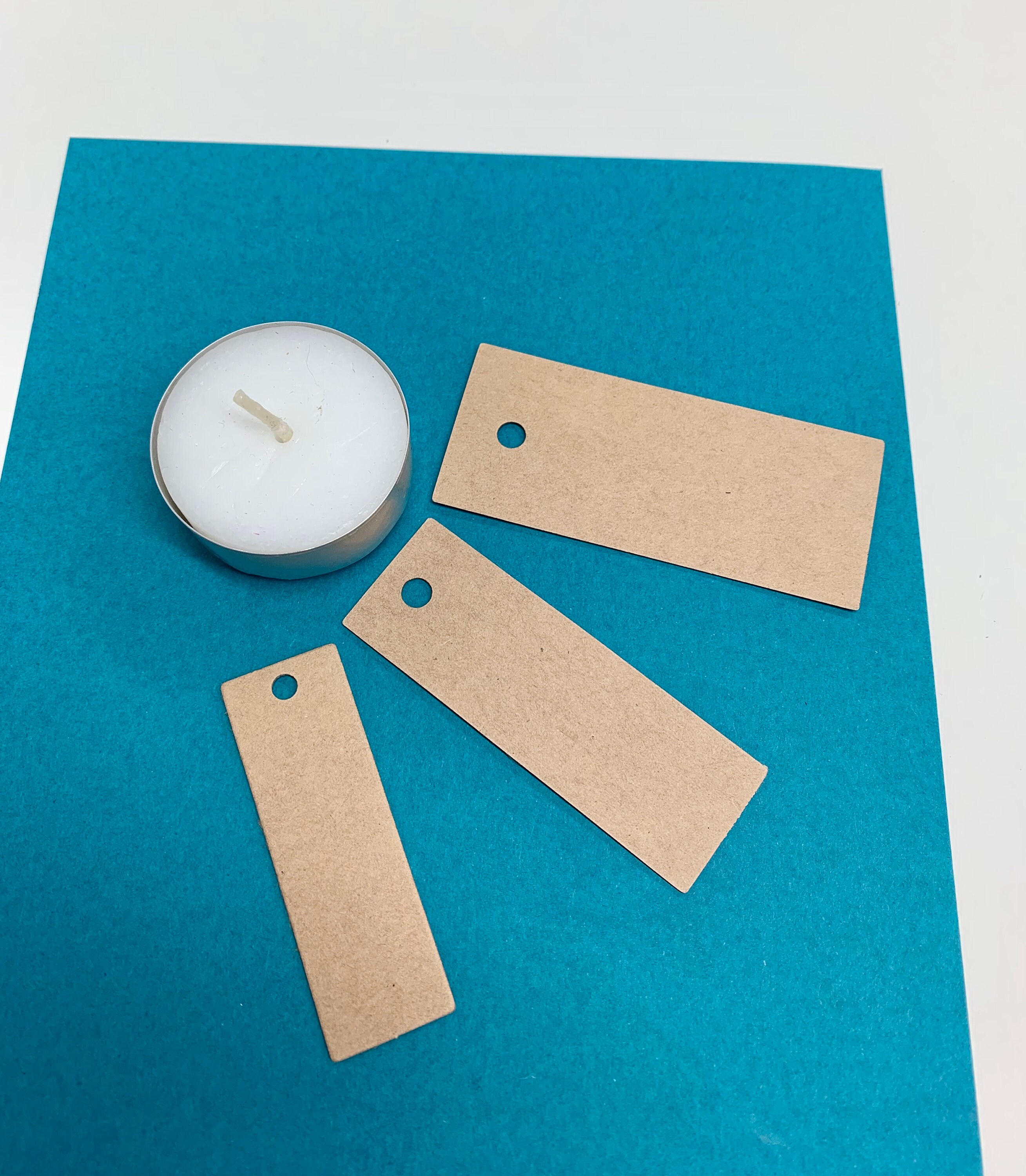 Blank KRAFT Gift Tags Rectangle 3 Sizes Hang Tags | Etsy UK