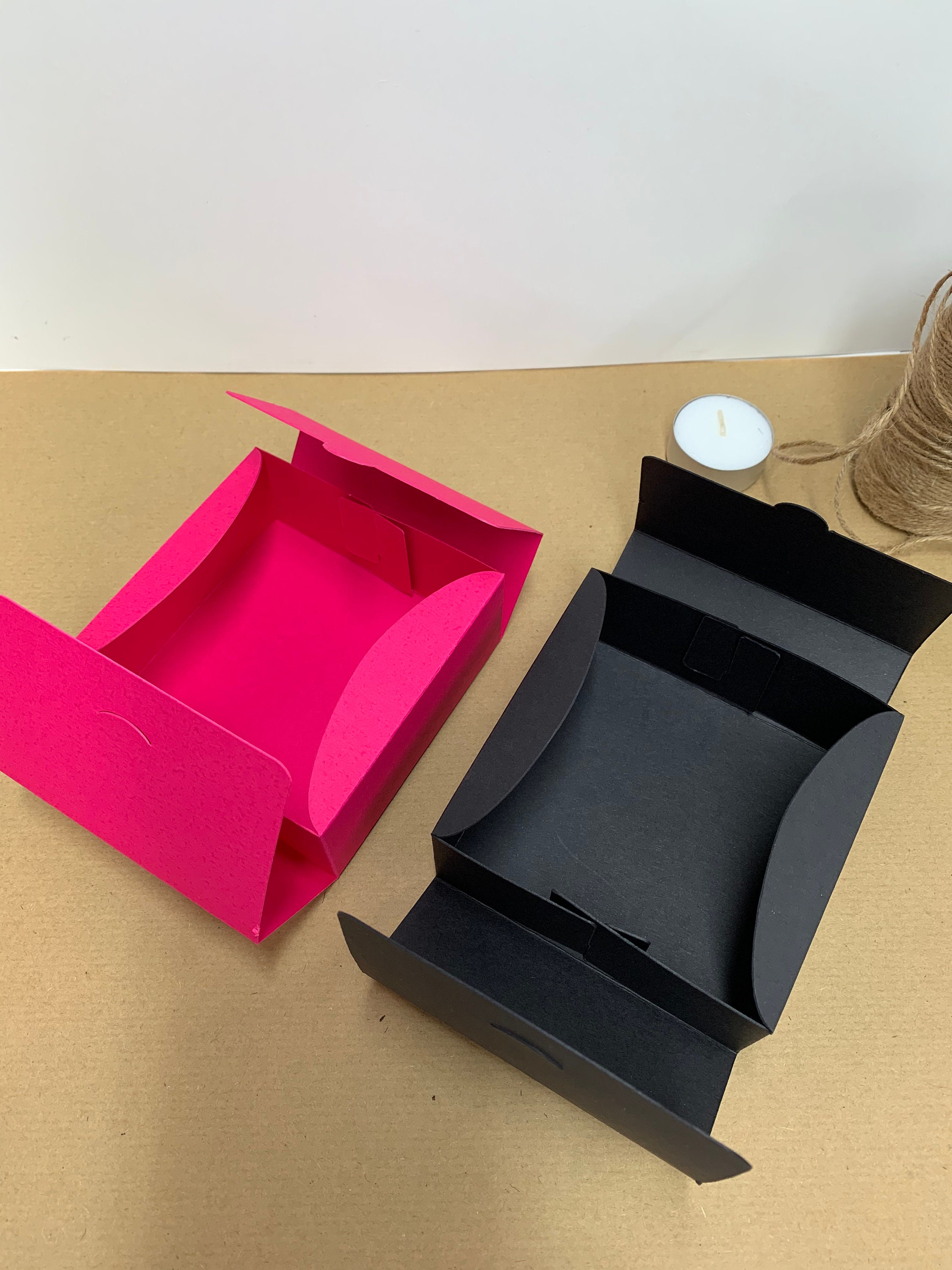 10 X MEDIUM SQUARE Coloured Gift Boxes Size 10 X 10 X 4cm | Etsy