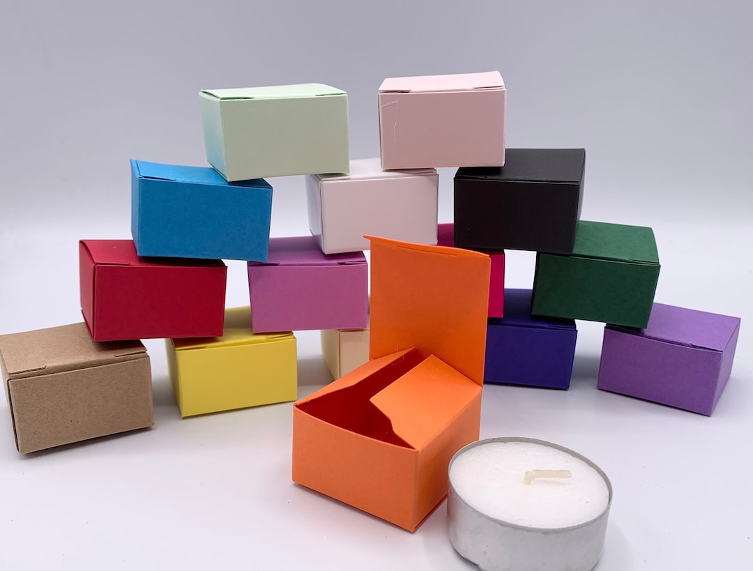 Mini Box Size 38 X 38 X 23cm 10ml/15ml Lip Balm Tin, Single Tealight ...