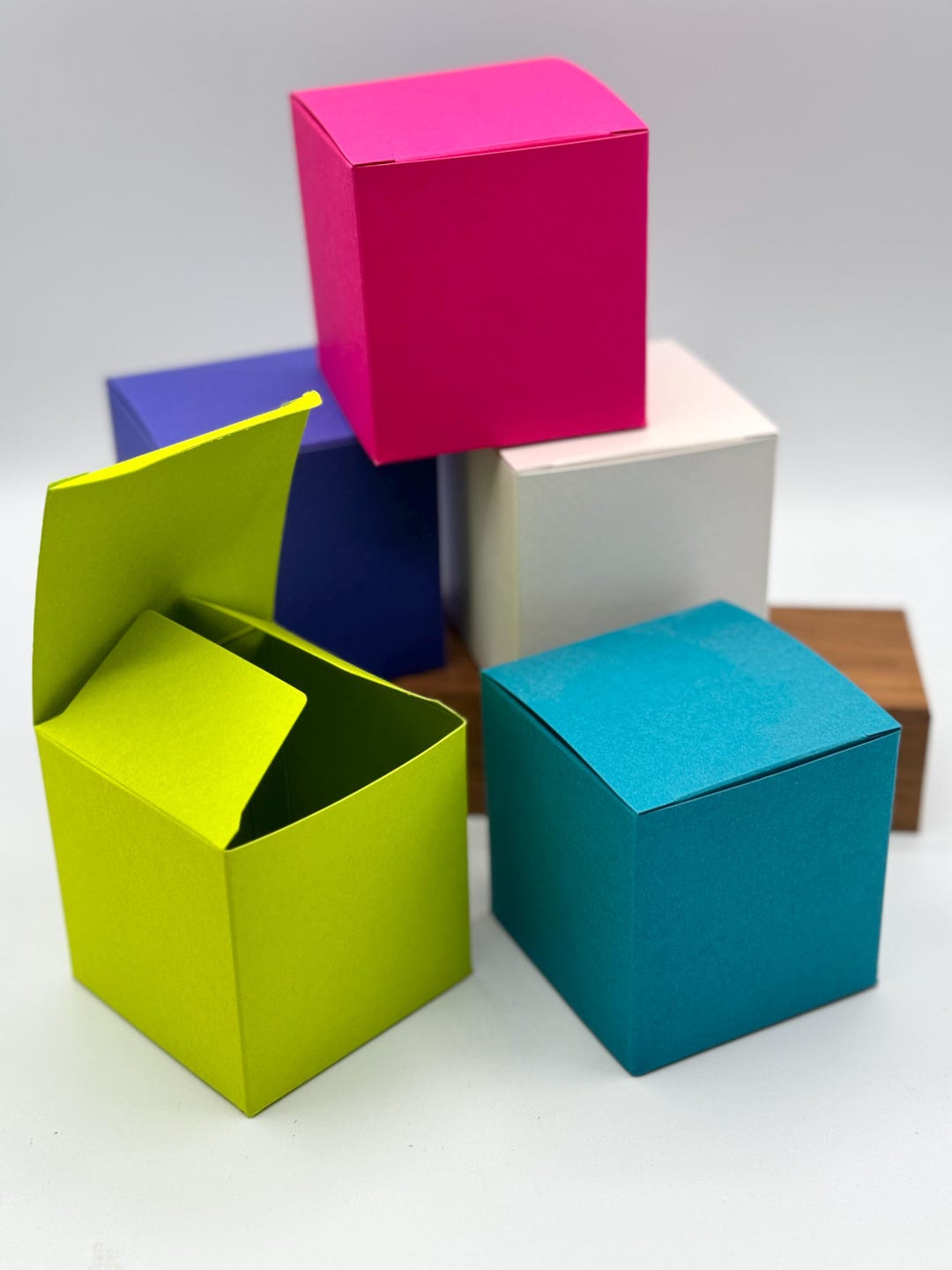 SALE / 10 X 7cm CUBE BOXES | Packaging Box | Sweet Box | Size 7 X 7 X ...