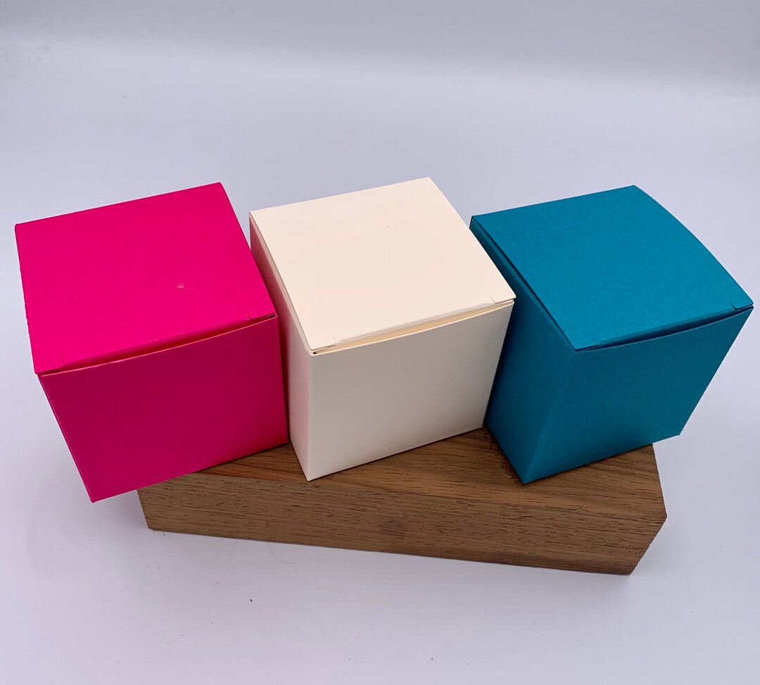 10 X SMALL 6cm CUBE BOXES Packaging Crafts Favour Boxes - Etsy