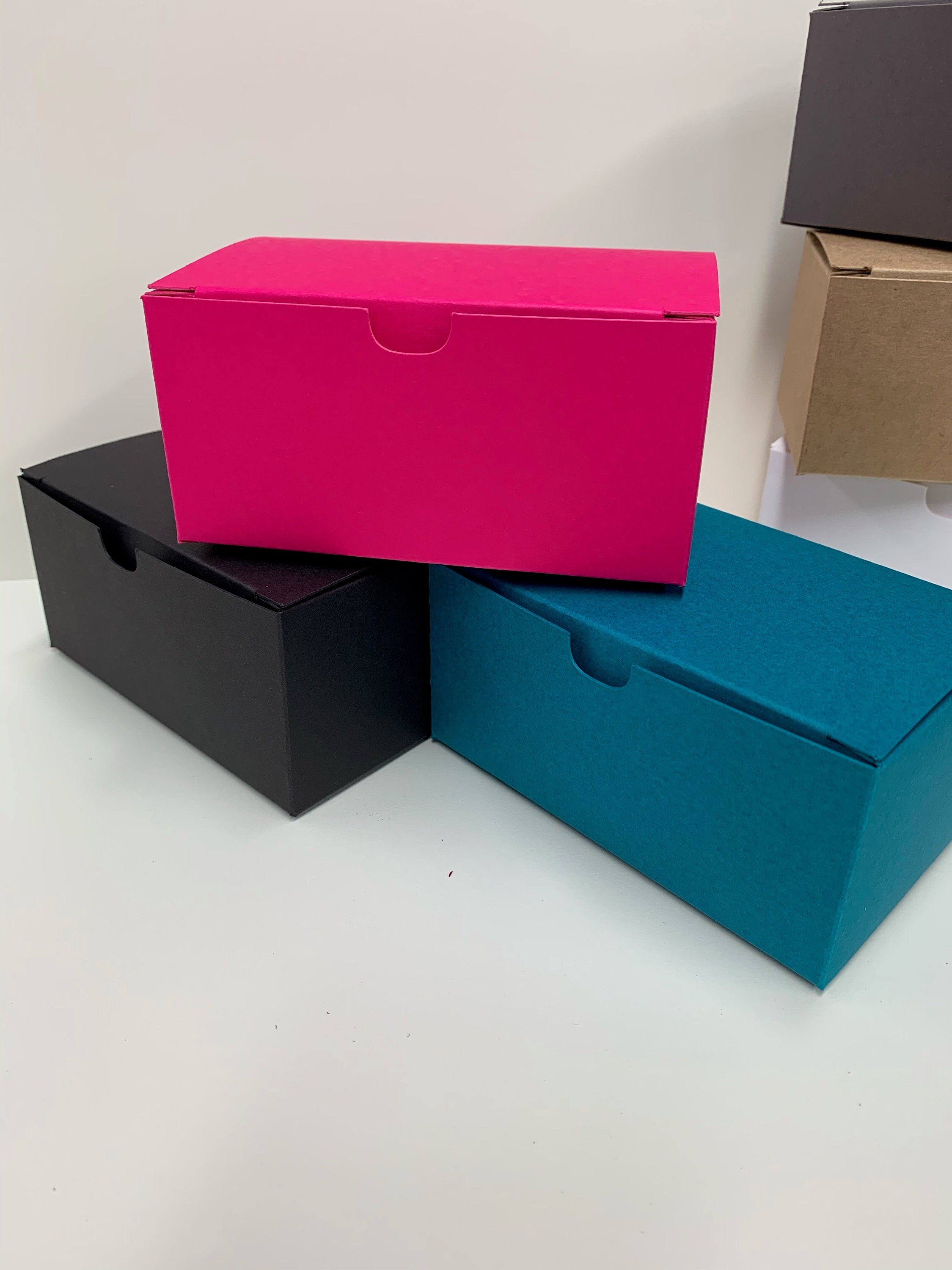 RECTANGLE Large Coloured Gift Boxes Wedding Gift Favour Box | Etsy