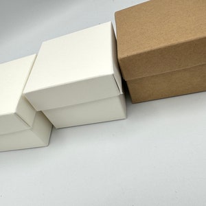 10 X Small Square Gift Box With Lid - 2 SIZE OPTIONS | Wedding Favours ...