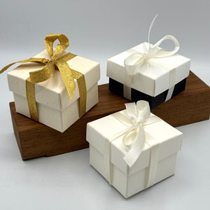 10 X Small Square Gift Box With Lid - 2 SIZE OPTIONS | Wedding Favours ...