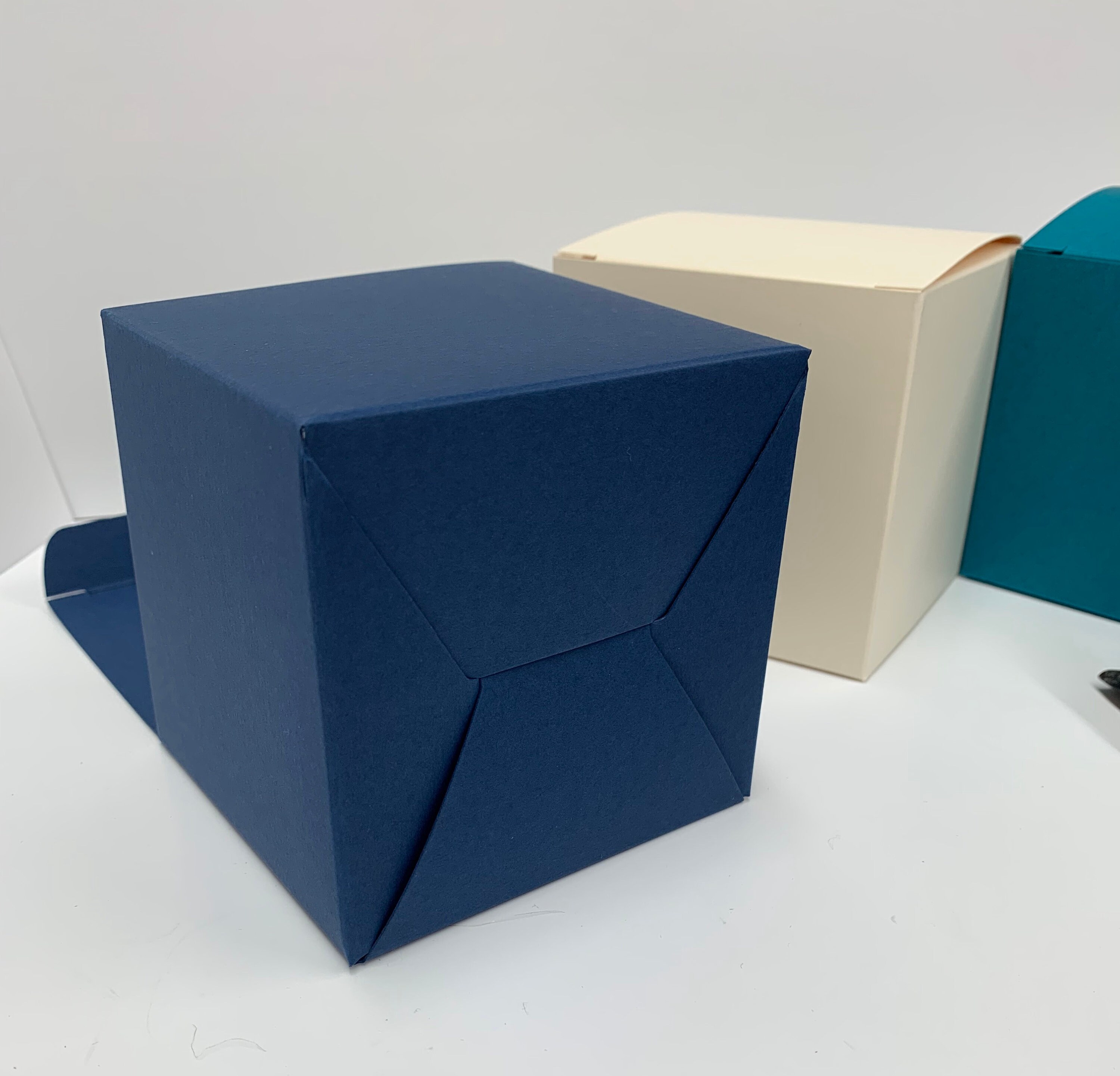 5 X LARGE 9cm CUBE BOXES Candle Boxes Jewellery Box - Etsy UK