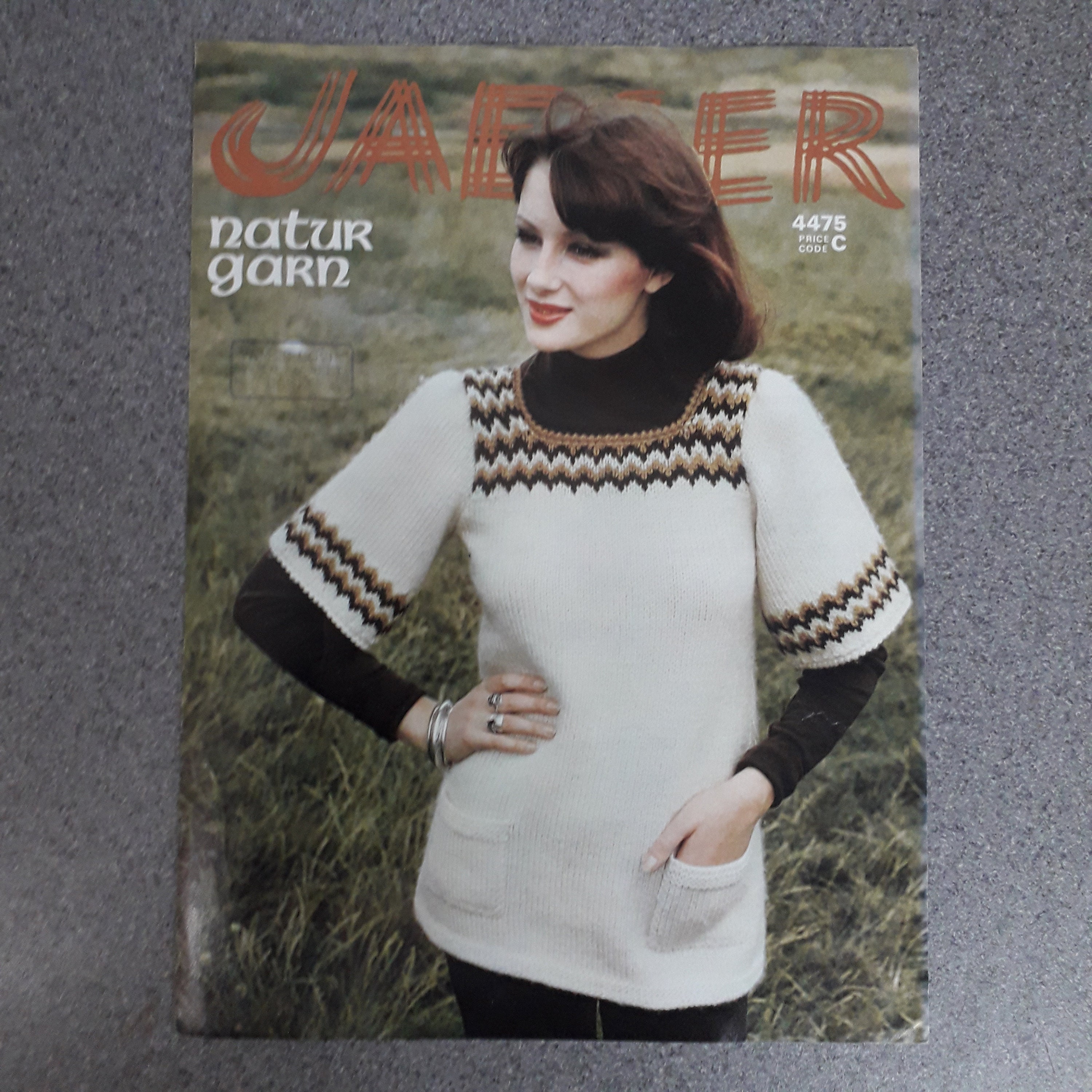 Five Vintage Jaeger Knitting Patterns for Adults and Children - Etsy