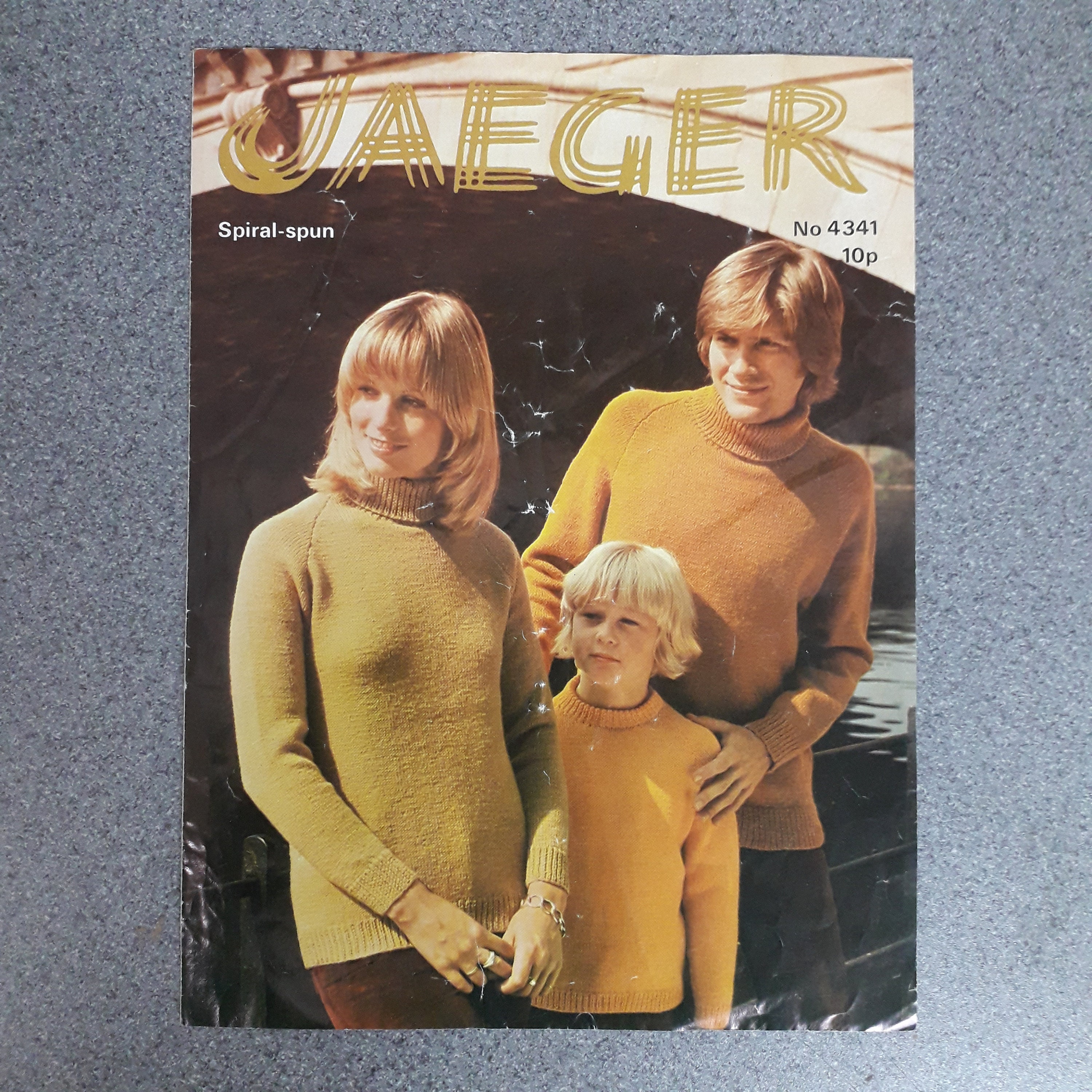 Five Vintage Jaeger Knitting Patterns for Adults and Children - Etsy