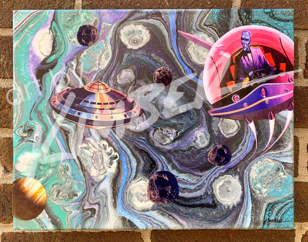 Original Art "sunday Drive" by Kimber - Etsy