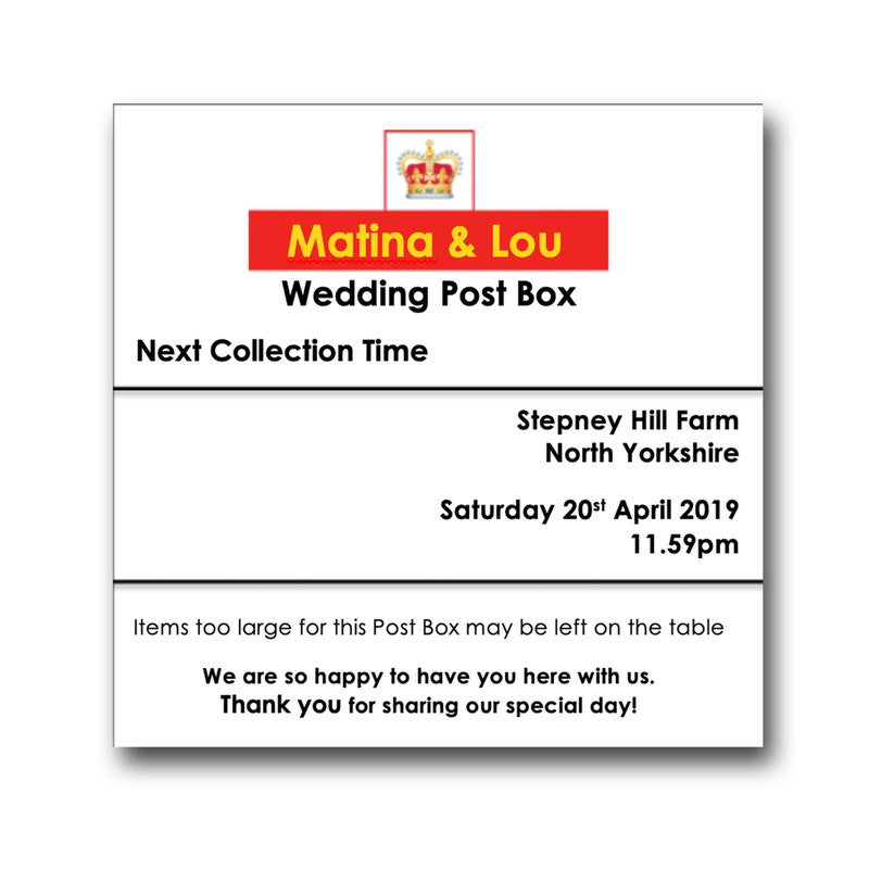 Wedding Post Box - Etsy UK