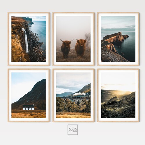 Nature Gallery Wall Set of 30 Prints Mountain Wall Art | Etsy