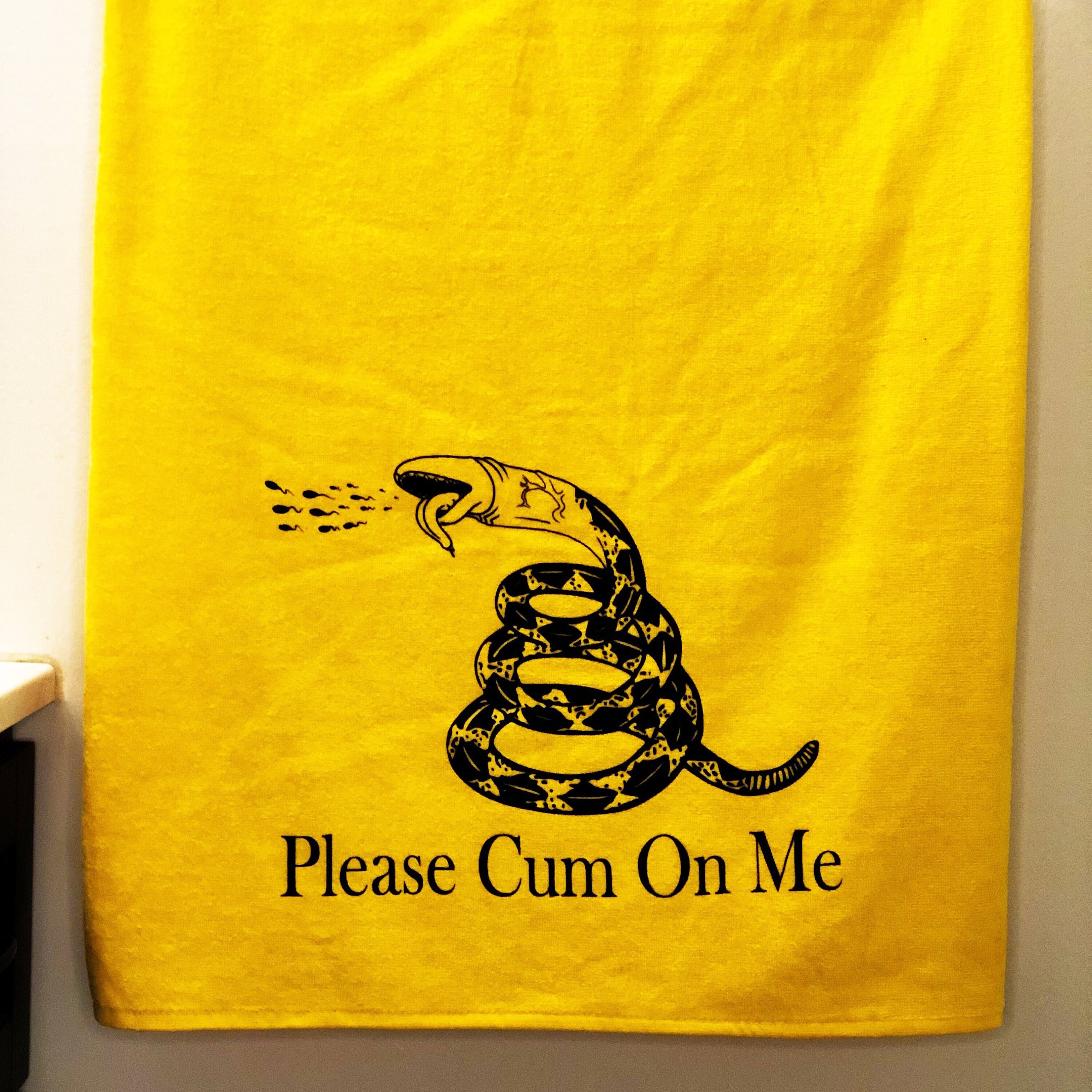 Please Cum On Me Sex Towel L Cum Rag Etsy