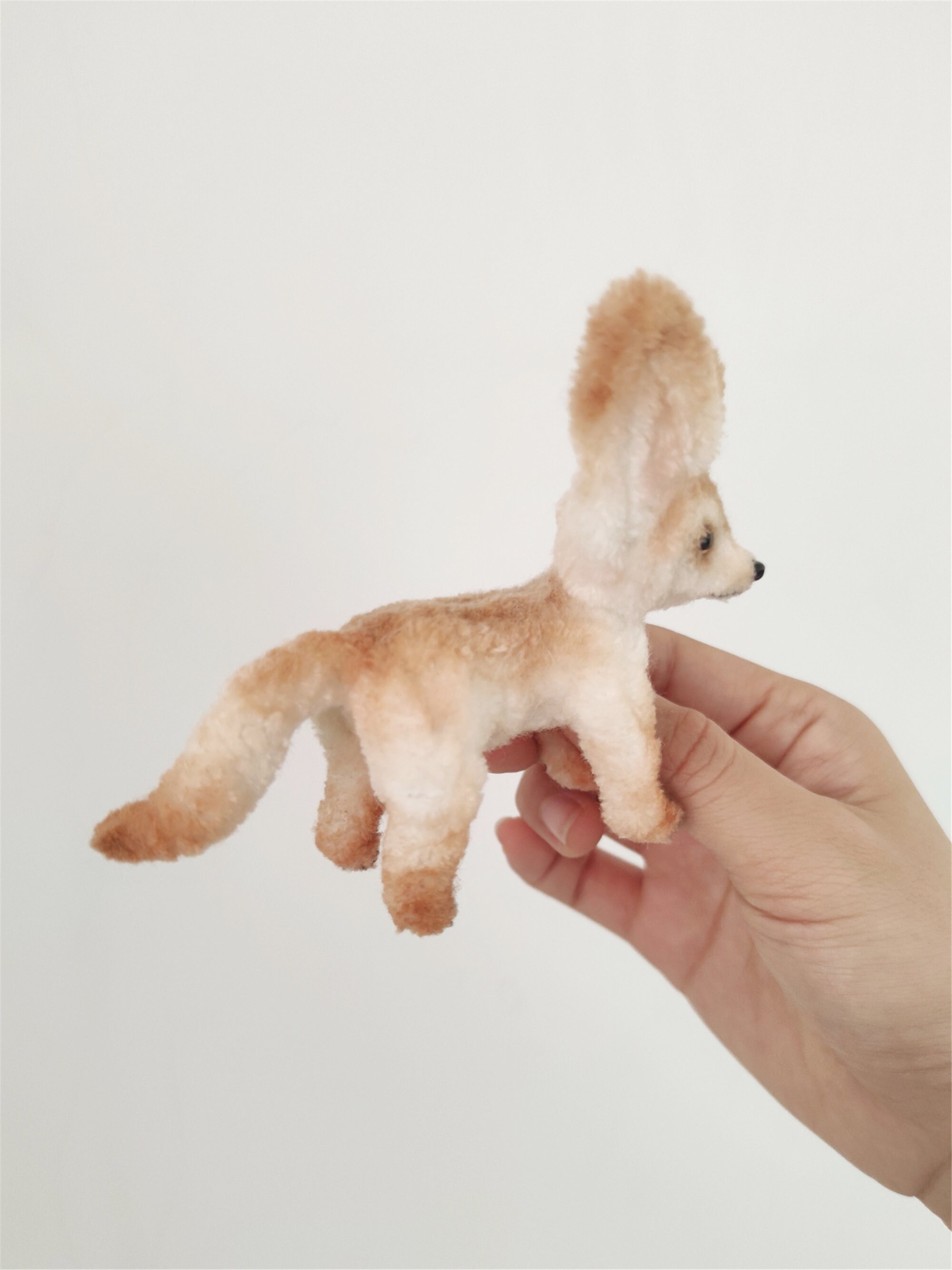 Fox Stuffed Animal Dolls,crochet Fox Soft Toy,plush Bunny Rabbit,felt ...