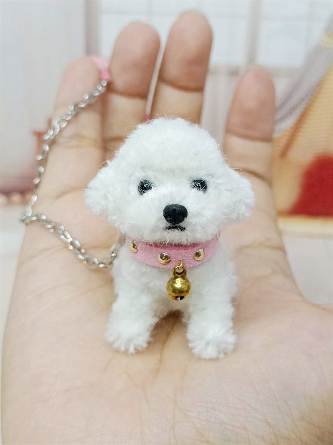 Miniature Pet Dog,felt Poodle Ragdoll,doll Prop Pet Dog,crochet Dog ...