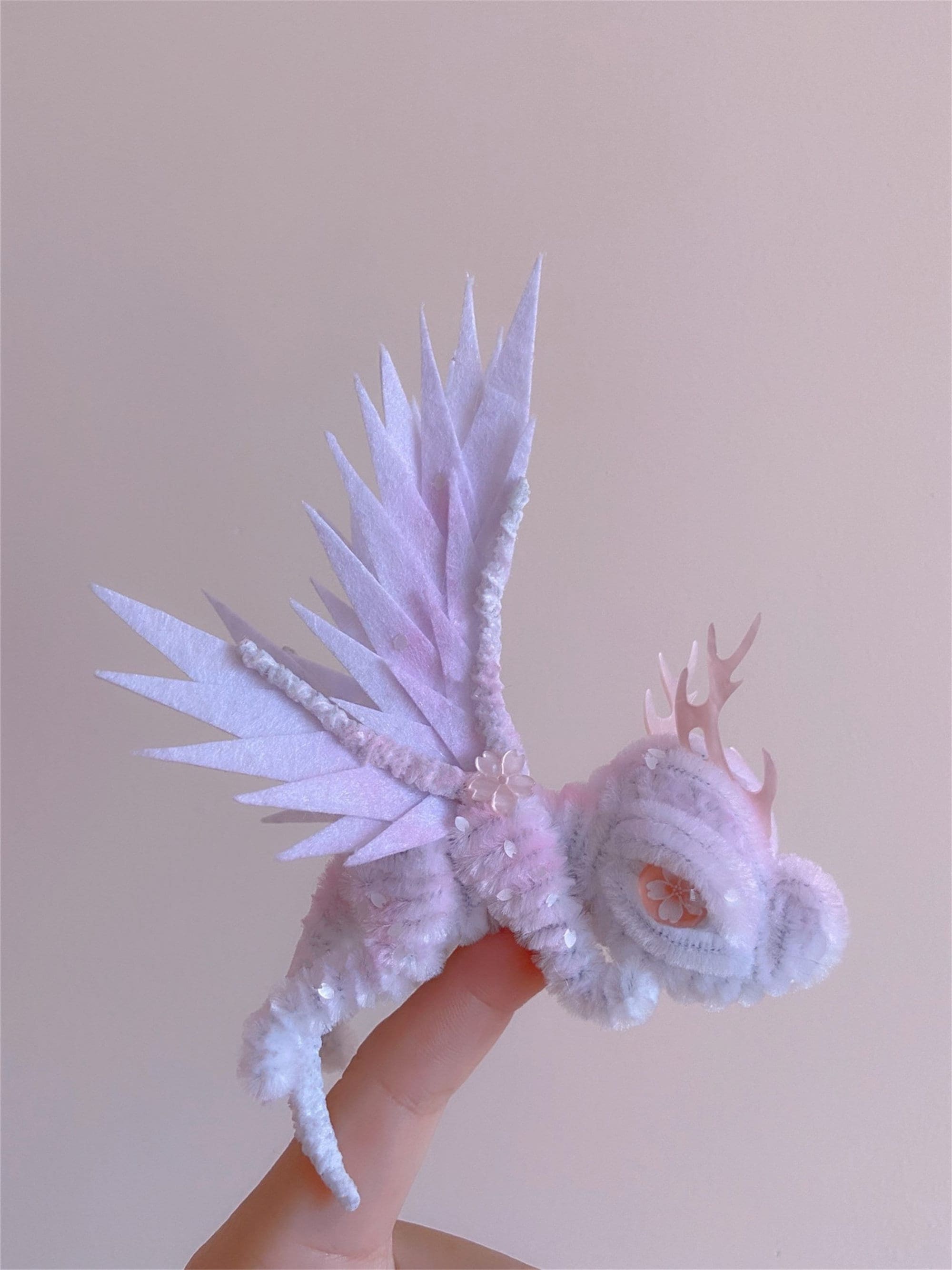 Dazzle Dragon Plush Doll,purple Plushie Dragon Toy,teacup Mini Baby ...